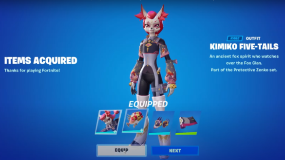 Fortnite: How To Get Five Tails Kimiko Skin - Giga Screens