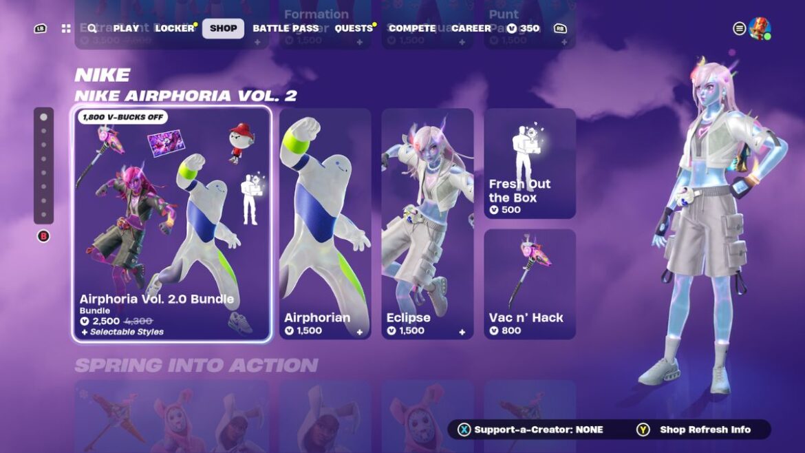 How To Get Nike Eclipse and Airphorian Skins in Fortnite - Giga Screens