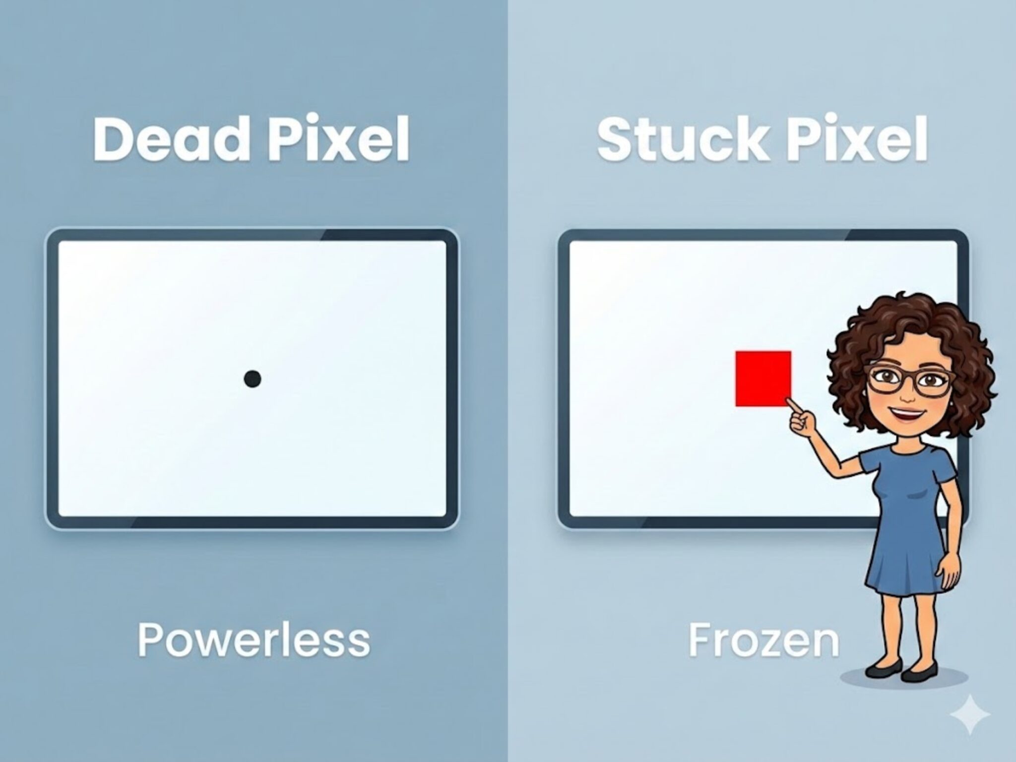 How to Fix a Stuck Pixel on Your Monitor (Without voiding warranty ...